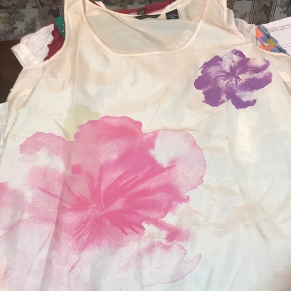 New York & Company | Tops | Ny Company Silk Blouse Tank | Poshmark